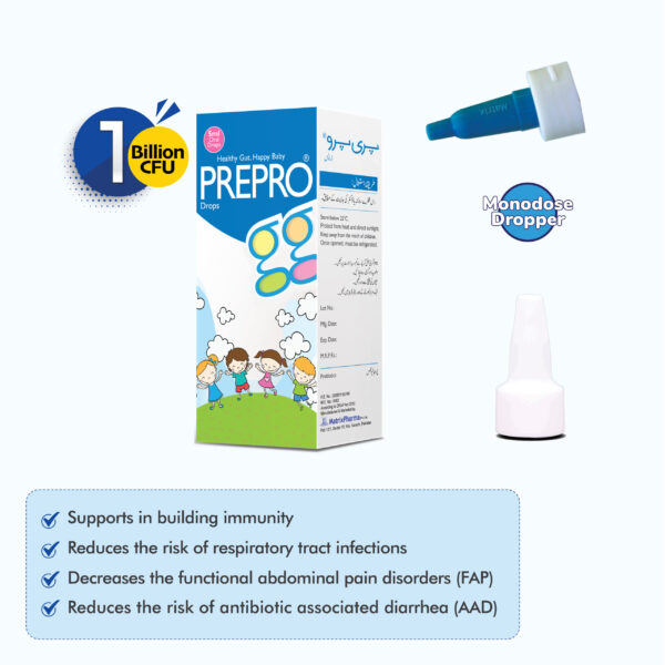Probiotics Drops for Infants - Supports in Building Immunity