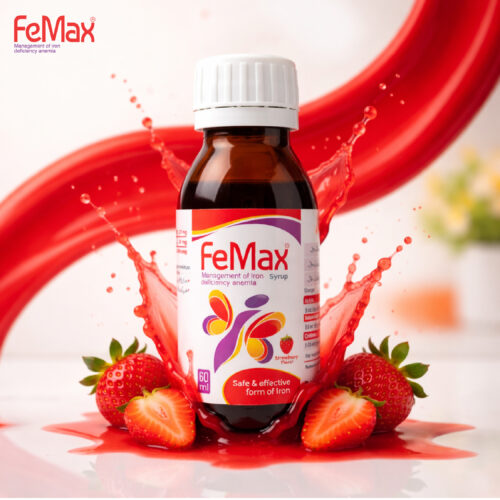 FeMax Iron Syrup for Childrens - Strawberry Flavor (60ml)